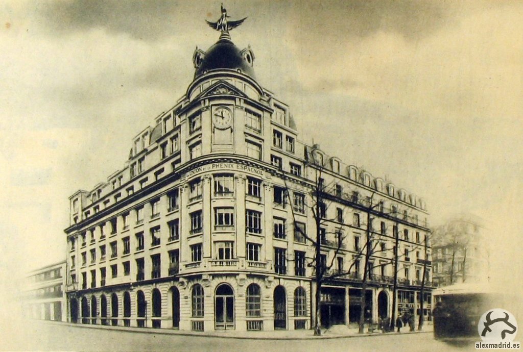 alexmadrid.es - Historia de "La Unión y el Fénix Español": sus edificios en España y el mundo